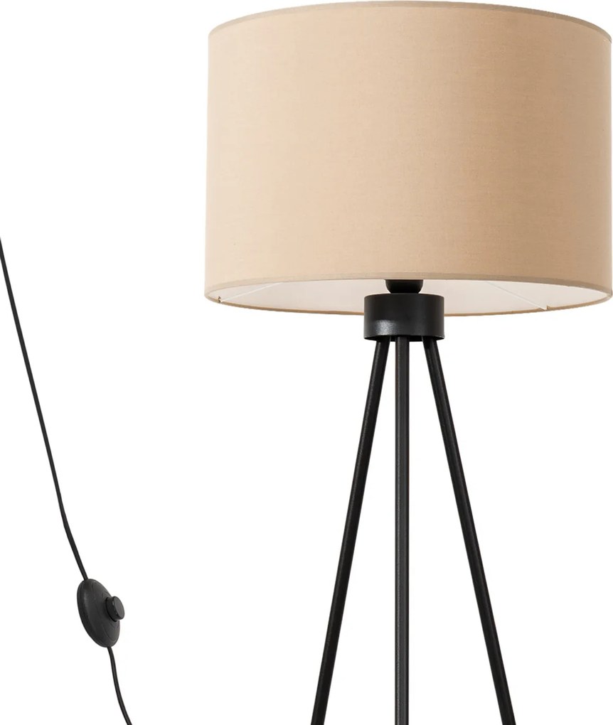 Sollux Lighting Stojací lampa NEVIA béžová