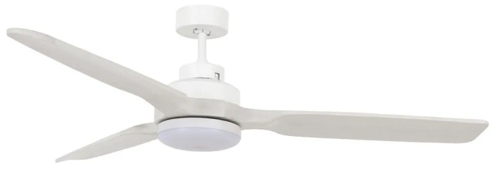 BEACON LUCCI AIR SHOALHAVEN 213055 56“ bílá/světlé dřevo Reverzní stropní ventilátor