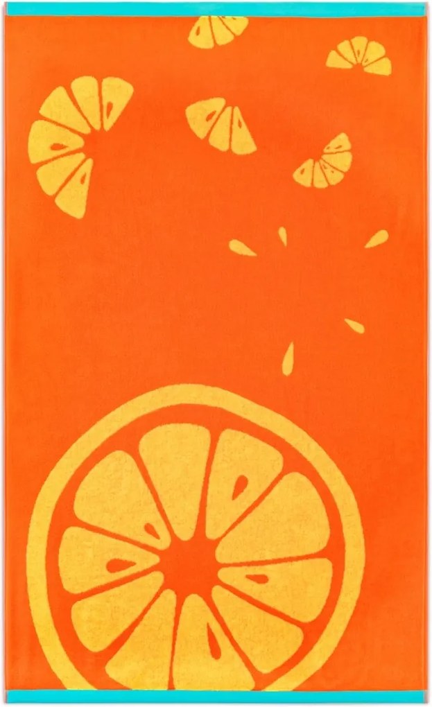 Plážová osuška Orange