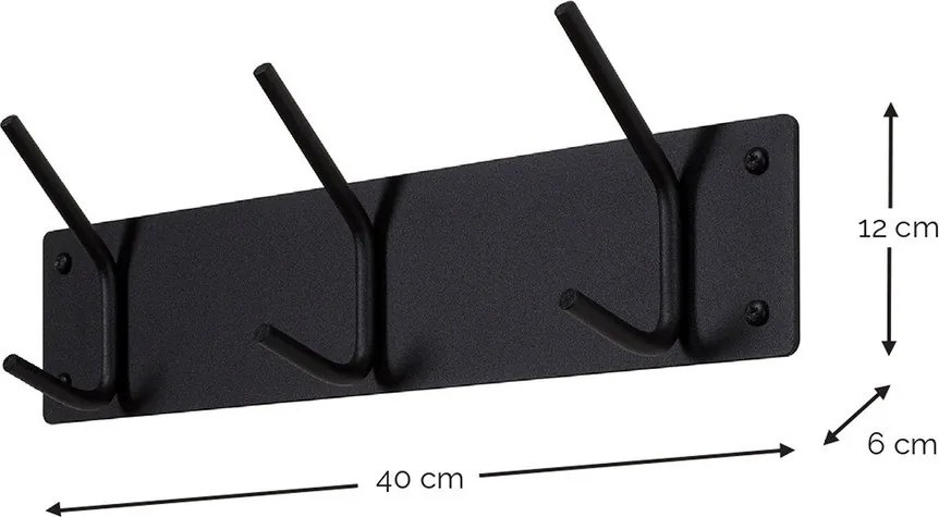 Světle žlutý ocelový nástěnný věšák 40 cm Fusion – Spinder Design