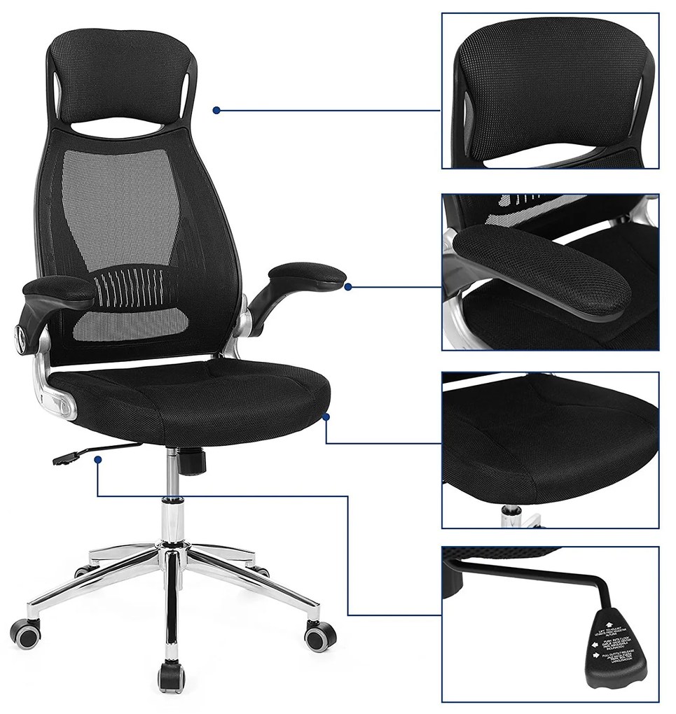 Kancelářská židle Odlov černá