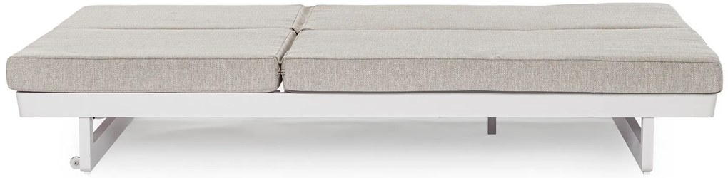 BIZZOTTO Dvoumístné zahradní lehátko INFINITY bílé 0663430