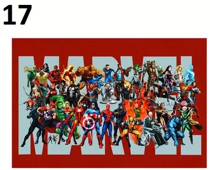 Obraz s motivem Marvel Superhrdinové, více motivů Motiv: 17, Rozměry (cm): 50x70 cm