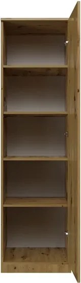 TPS Předsíňová skříň s policemi SD-50 cm - Dub artisan