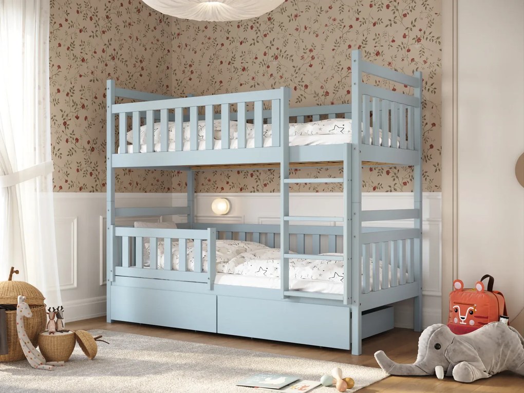 Rkids | Patrová postel Rino Modrá