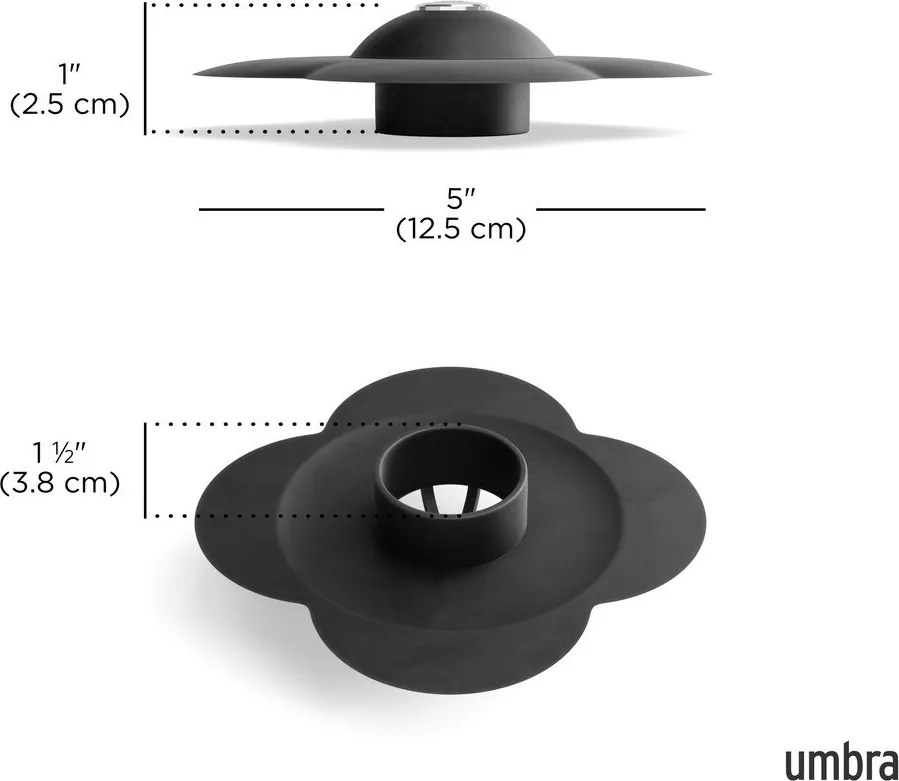 Silikonové sítko do dřezu Bloom – Umbra