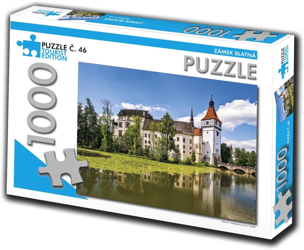 Tourist edition puzzle zámek blatná 1000 dílků (č.46)