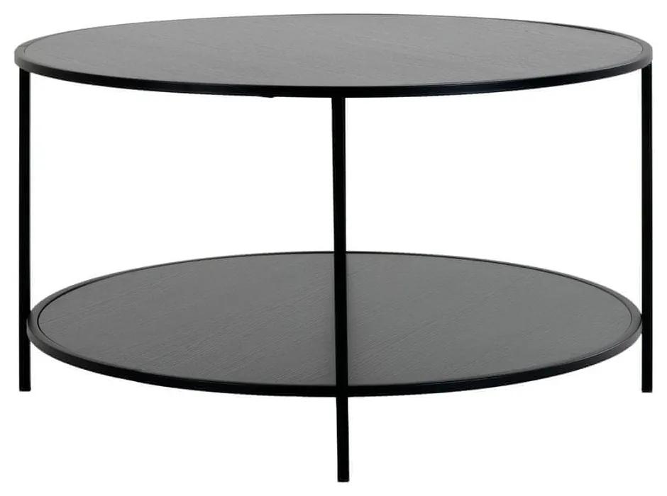 Intesi Konferenční stolek Vita černý 80 cm