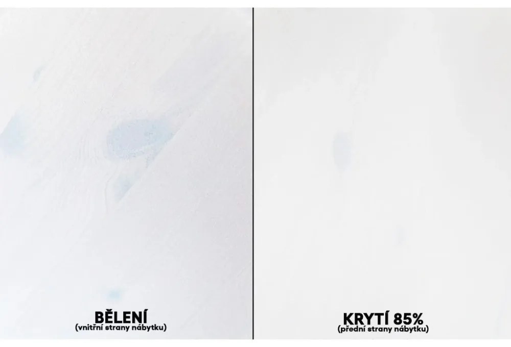 Massive home | Belluno Elegante velký konferenční stolek z masivu bílý