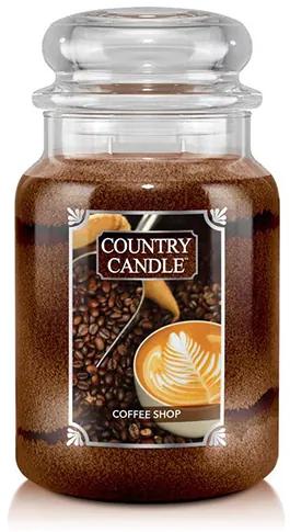 Country Candle Vonná Svíčka Coffee Shop, 652 g