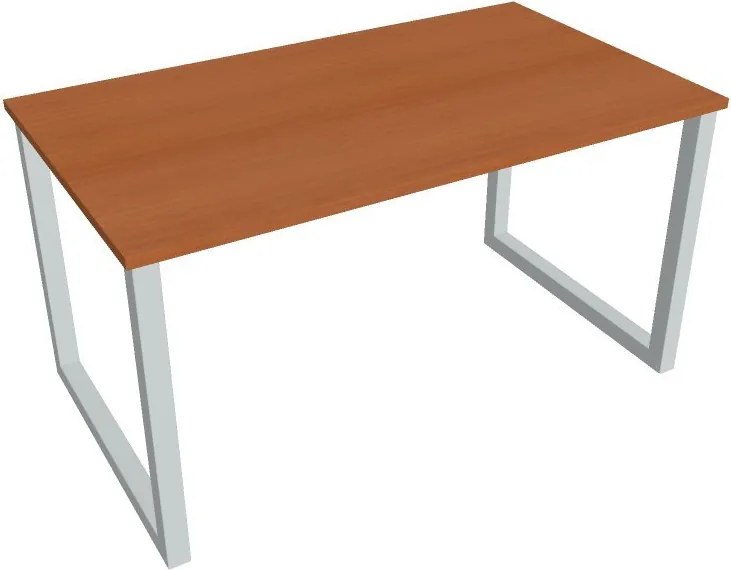 Kancelářský stůl jednací Hobis UJO1400, deskaakát, bílá RAL 9016
