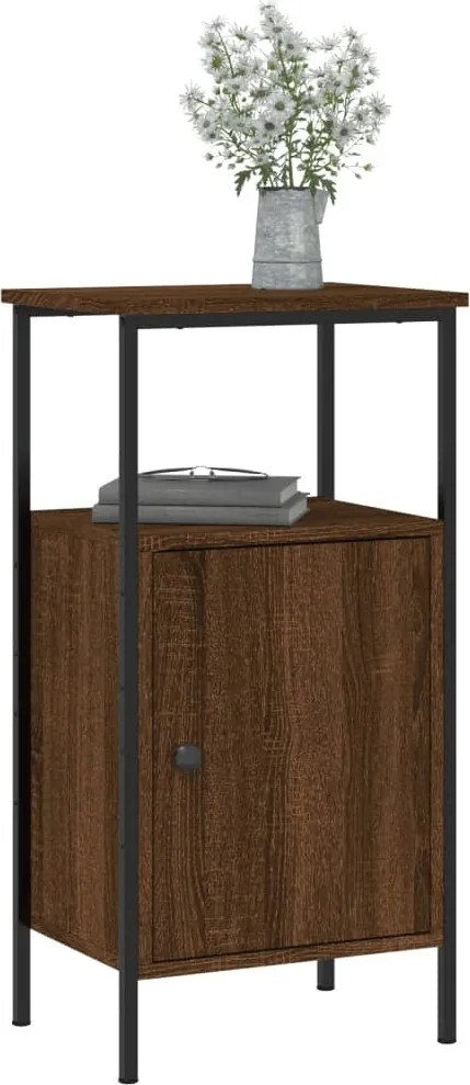 vidaXL Noční stolek 41 x 31 x 80 cm kompozitní dřevo [825925] Barva: dub sonoma
