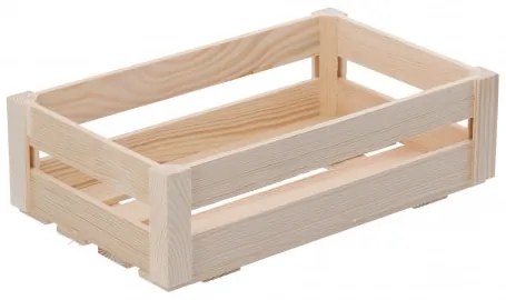 ČistéDřevo Dřevěná bedýnka střední (snížená)