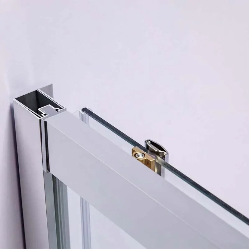 BPS-koupelny Obdélníkový sprchový kout HYD-OK103 120x80 chrom/transparent