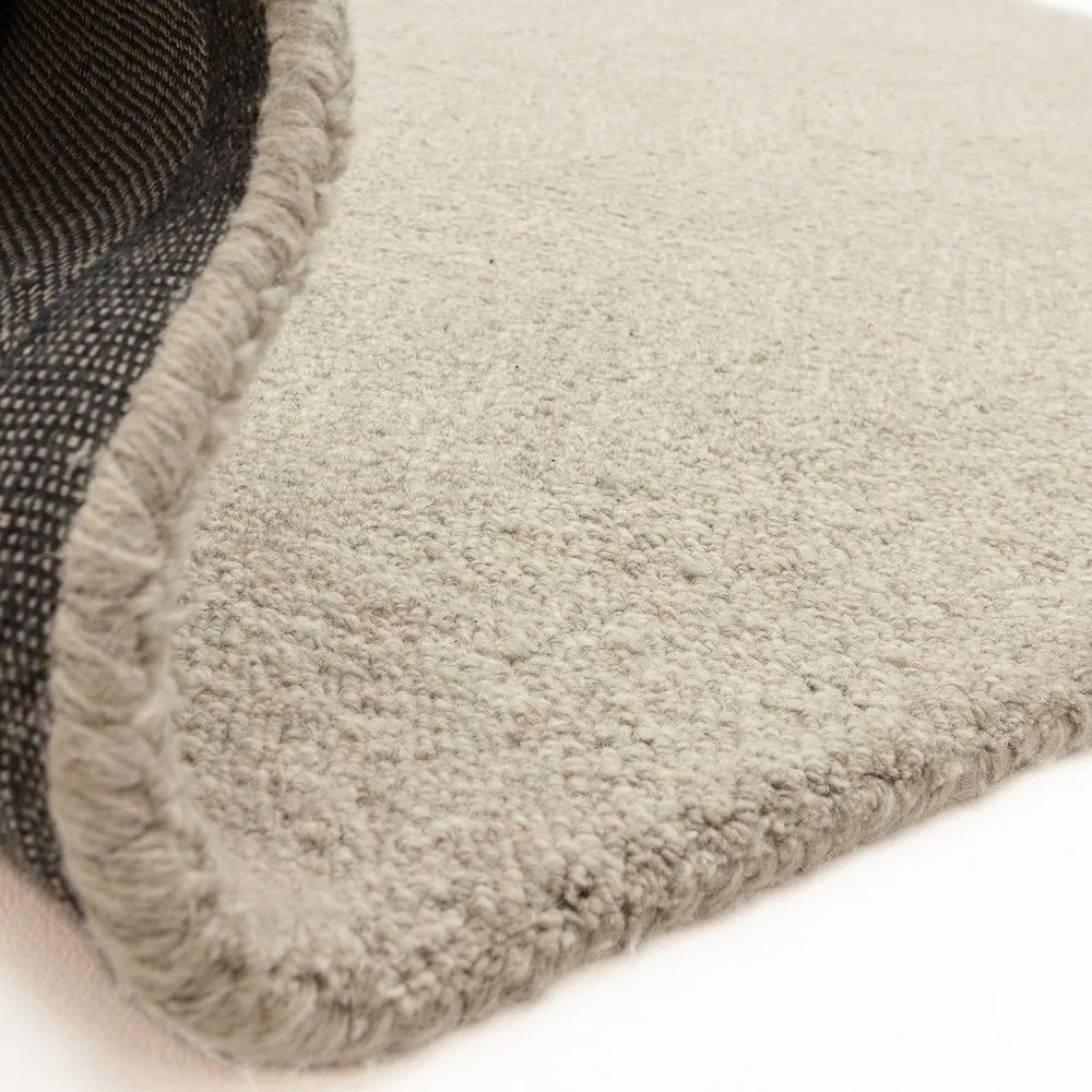 Krémový ručně tkaný koberec s příměsí vlny 200x290 cm Theodore Chevron – Asiatic Carpets