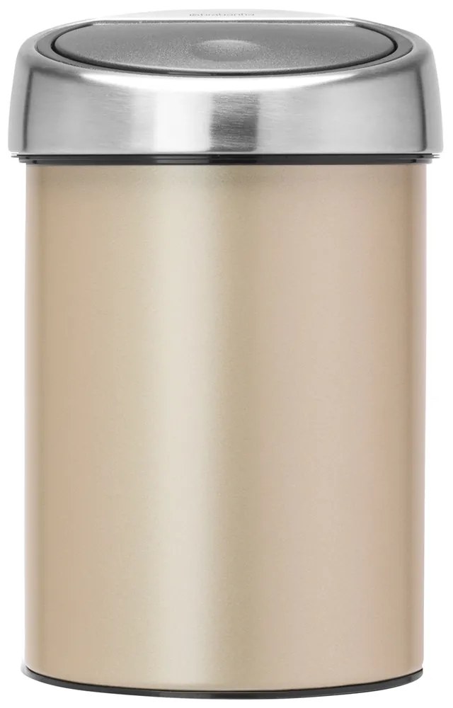 Brabantia Koš Touch Bin 3L champagne