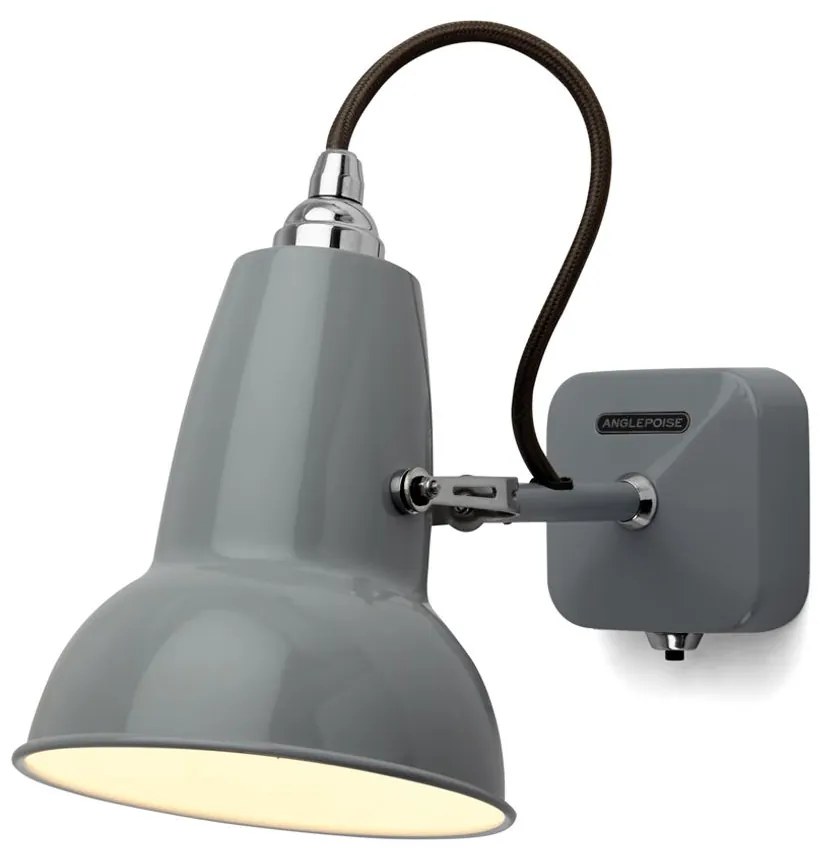 Nástěnná šedá retro lampa Original 1227 Mini Grey