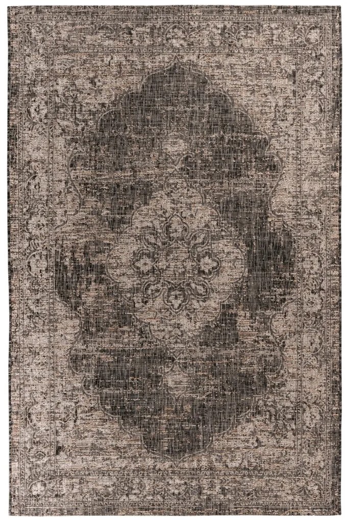 Obsession, Kusový koberec Nordic 875 grey – na ven i na doma, 120x170, šedá, chodba / předsíň