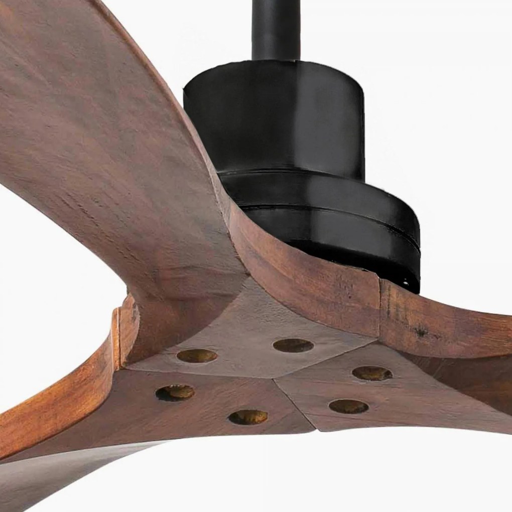 FARO 33516DC LANTAU L stropní ventilátor, matná černá s DC motorem - FARO