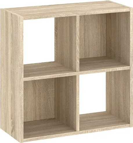 Regál Sinde 2x2, dub sonoma
