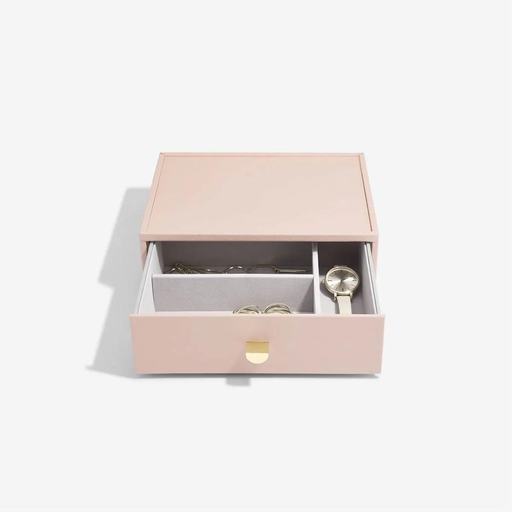 Stackers, Box na hodinky Blush Classic Accessory Drawer  | růžová 75801