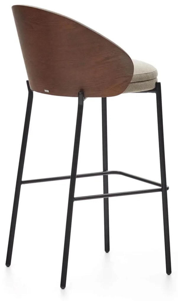 Barová židle meya 77 cm hnědá MUZZA