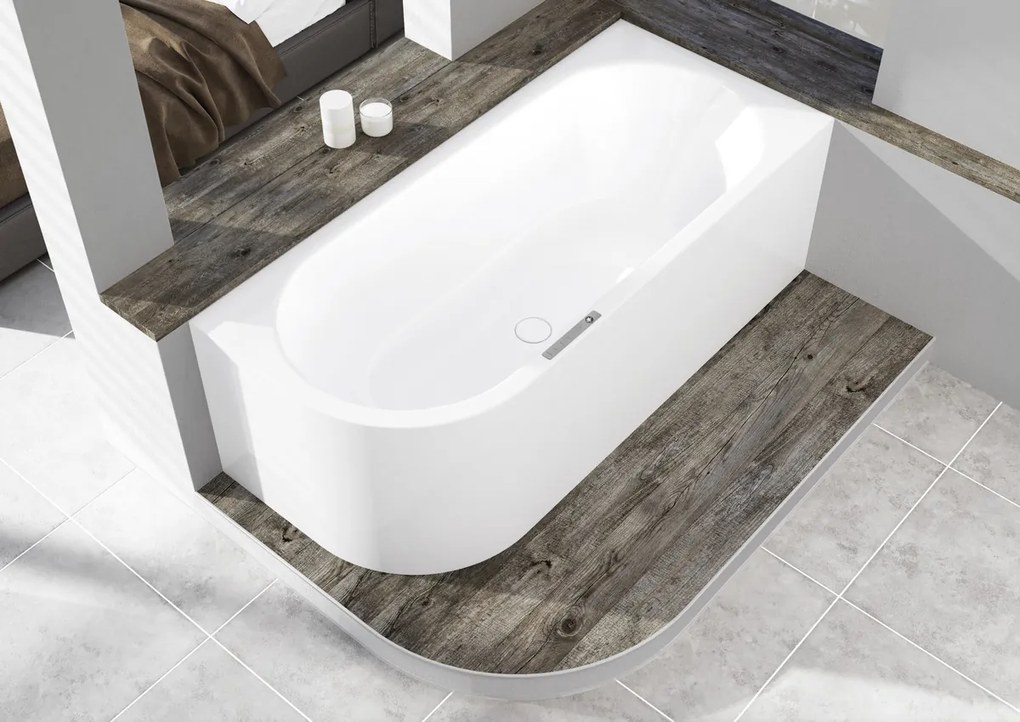 Kaldewei Centro Duo 1 180 x 80 cm 283700010001 vana smaltovaná model 137 pravá