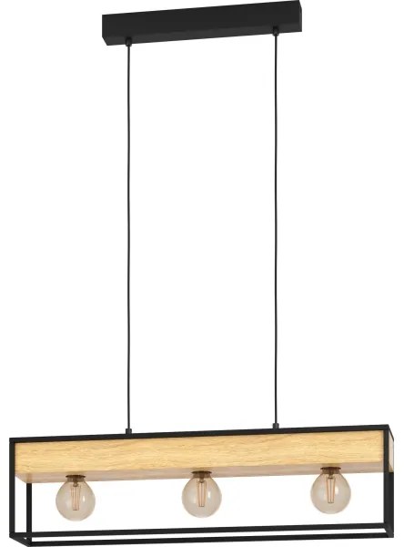 Eglo 900349 - Lustr na lanku LIBERTAD 3xE27/40W/230V