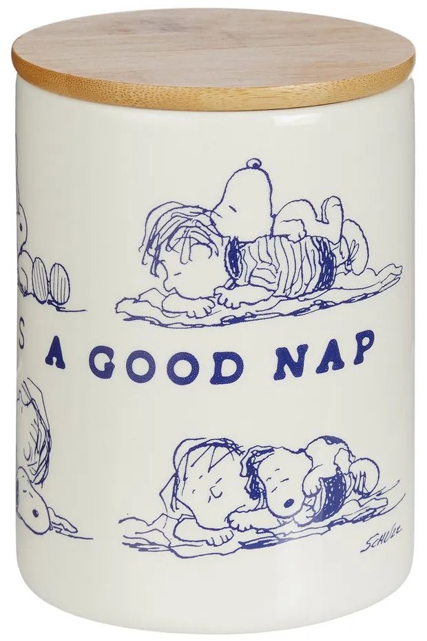 Butlers PEANUTS Dóza "A Good Nap" střední - bílá