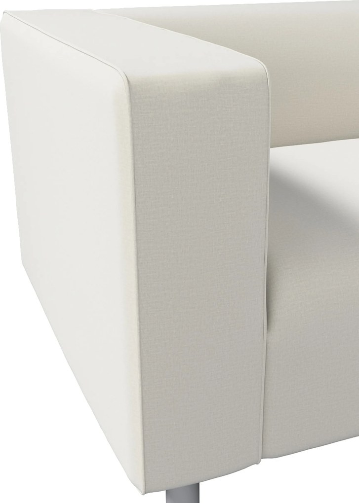 Potah na pohovku IKEA Klippan 2-místná barva šedá látka sametová