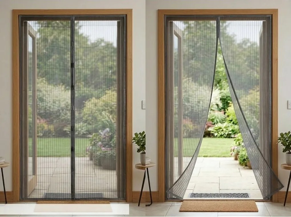 Síť proti hmyzu do dveří AIRVEIL magnetická 210x100 cm