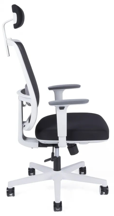 Office Pro Kancelářská ergonomická židle Office Pro CANTO W — černá / bílá