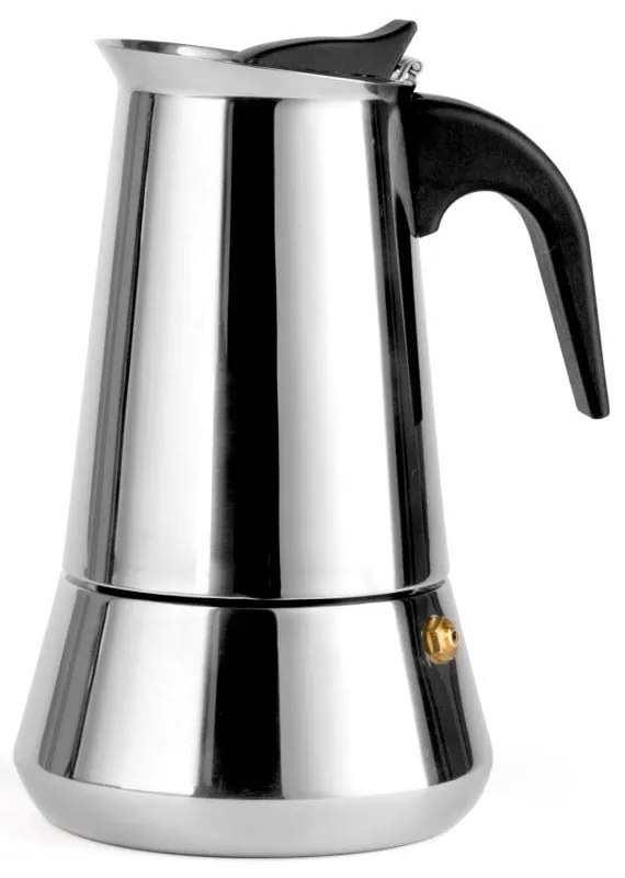Moka konvička z nerezové oceli ve stříbrné barvě 400 ml Trevi – Leopold Vienna