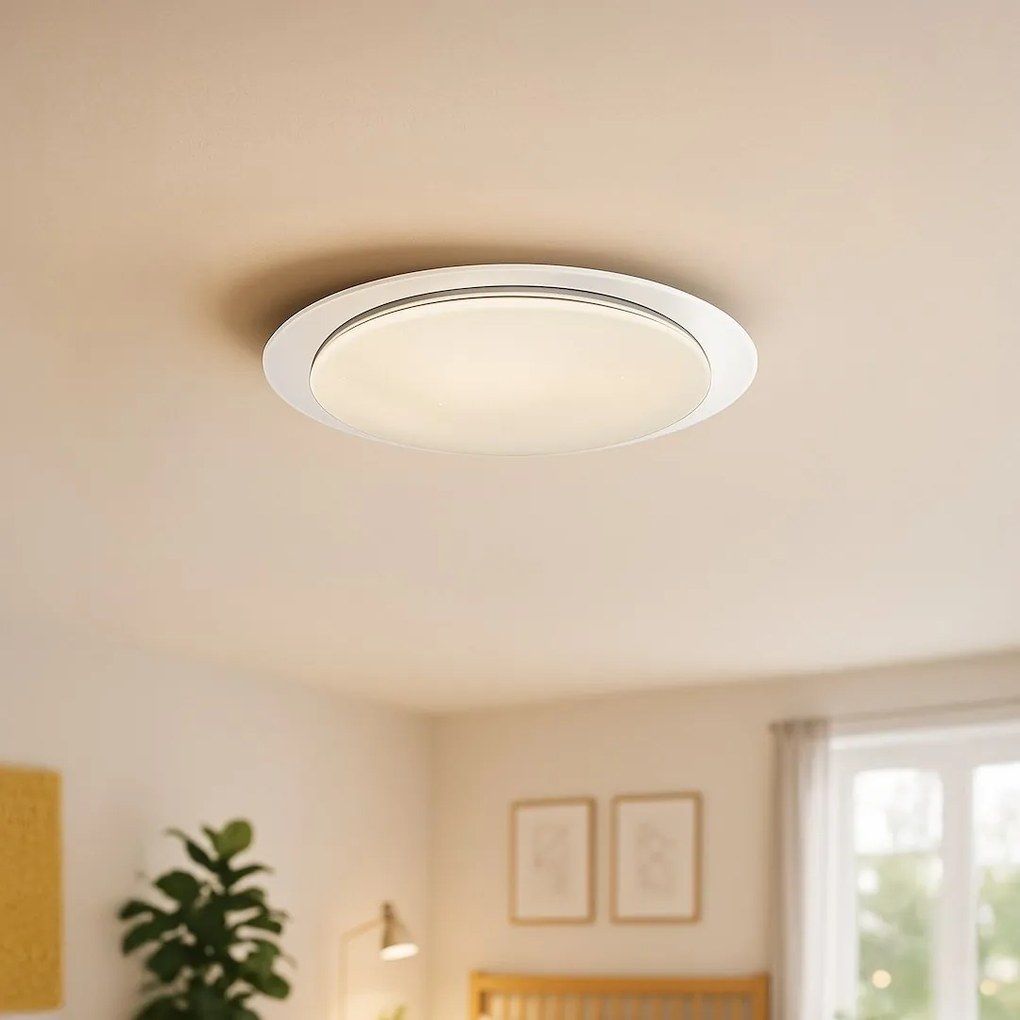 Stropní LED svítidlo Sonic, 1x LED 35w, 3000-6000k, w, (fi 45cm), s ovladačem
