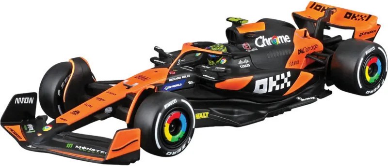Bburago mclaren f1 team mcl38 (2024) 1:43 #4 norris (s jezdcem)