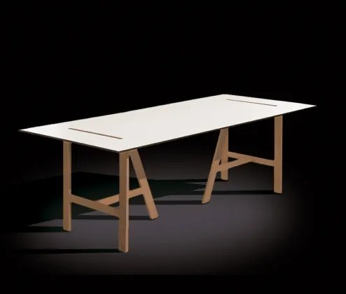 CAPDELL - Stůl MESANA, 210x100 cm