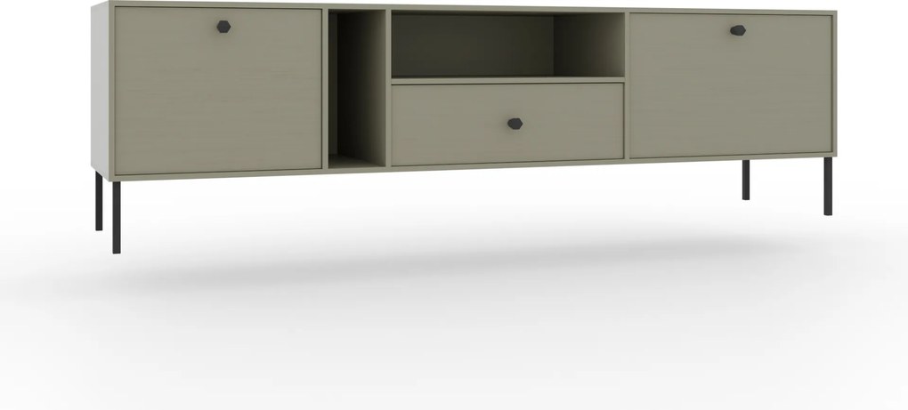 ADRK Furniture TV skříňka 2D 1S Tili ADRK-RTV-TIL-2D-1S-E