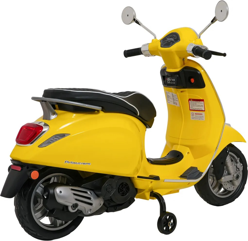 Ramiz Skútr Vespa ROMA žlutý
