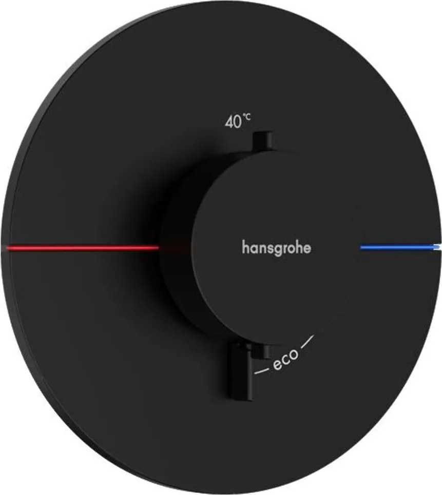 Hansgrohe - Termostatická baterie pod omítku, matná černá 15559670ROZ1