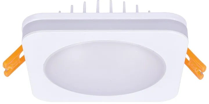 Solight Solight LED podhľadové svietidlo, 10W, 800lm, 4000K, IP44, štvorcové