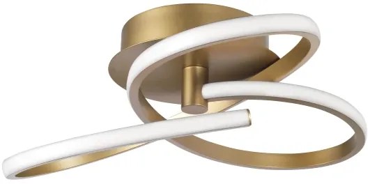 LED stropní svítidlo Fusion 51 zlaté