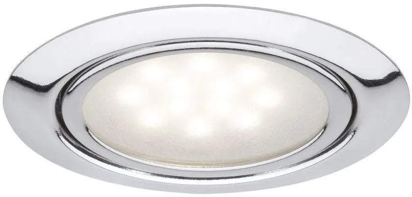 Zápustné LED svítidlo do nábytku PAULMANN, chromované Paulmann P 99814