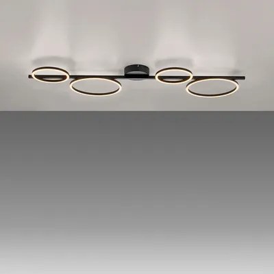 Stropní LED svítidlo MINI RITUS černé