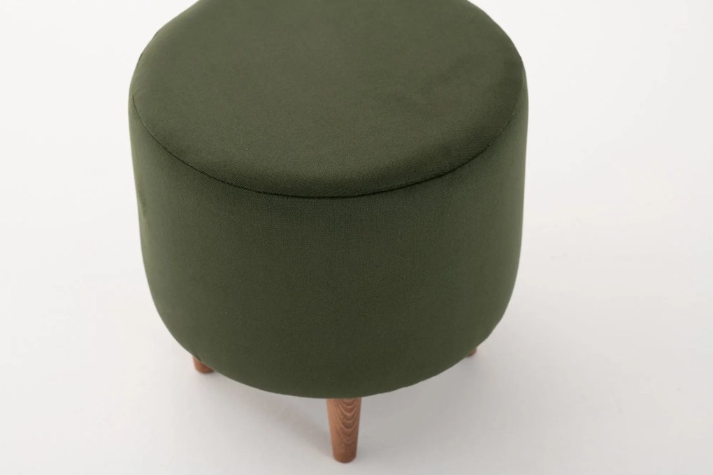 Atelier del Sofa Taburet Liza - Green, Zelená