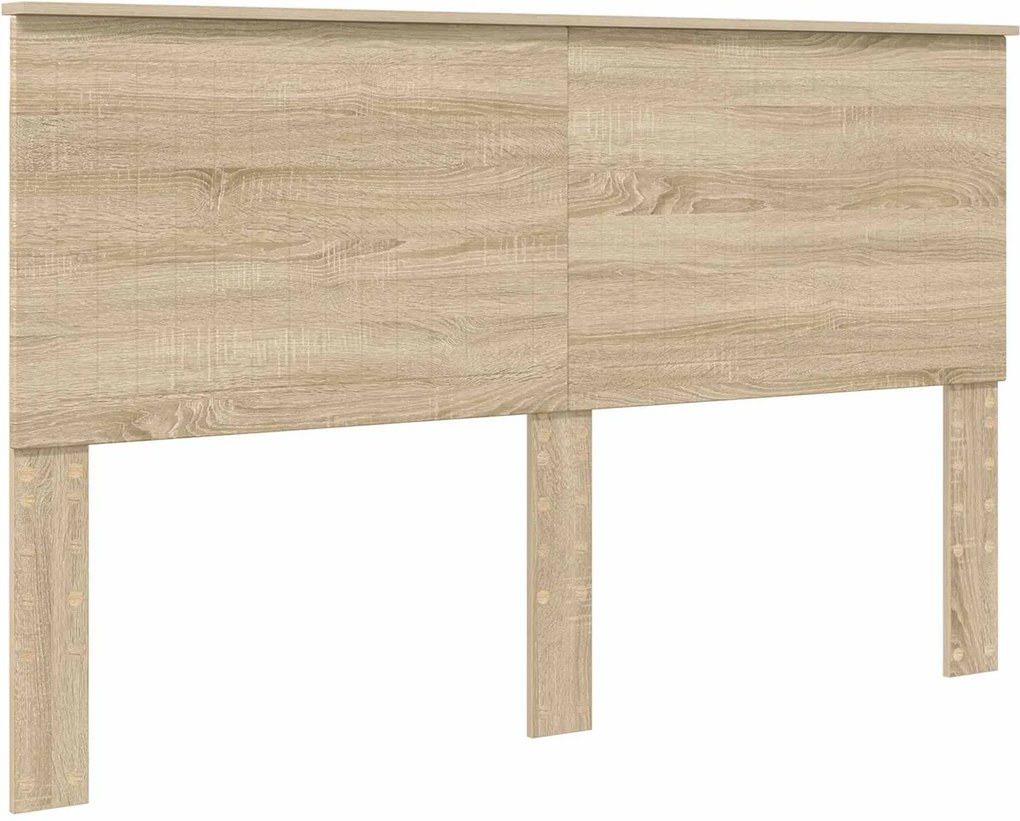 Postel s úložným prostorem se zásuvkou Sonoma dub 160 x 200 cm 3411189