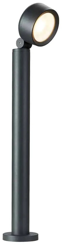 SLV 1002907 Eskina Pole, venkovní stmívatelná stojací lampa, LED 14,5W 3000/4000K, antracit, výška 80cm, IP65