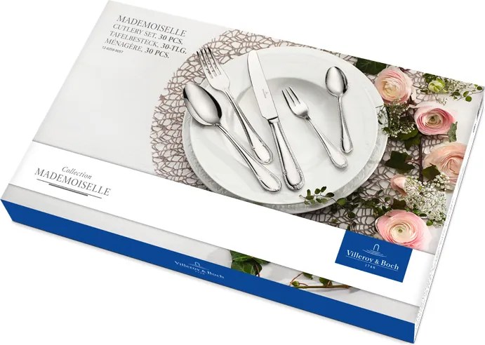 Villeroy&Boch Villeroy & Boch Mademoiselle příborová sada, 30 ks, 44 × 28 × 5 cm
