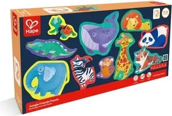 Hape Puzzle - Přátelé džungle / od 1 let