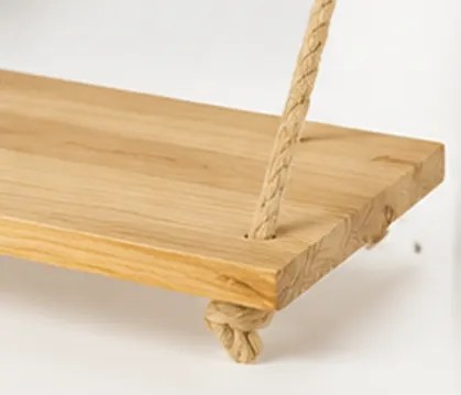 dekorace na zeď, sada 2 ks, dřevo, 46x35x10 cm, přírodní, Dekorino DZ20260001