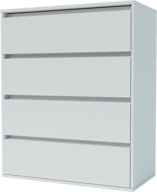 Komoda se 4 zásuvkami Idea K 80 cm Nymphaea alba